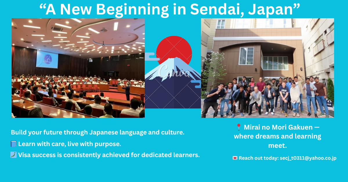 Start Your Japanese Learning Journey in Sendai | Sendai Japanese School ...